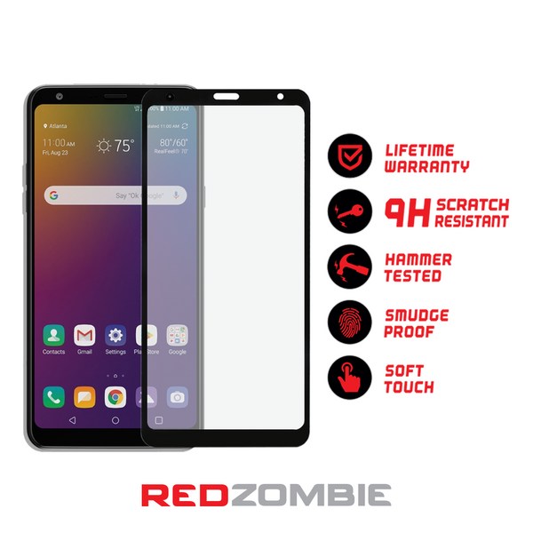 LG Stylo 5 - Premium Tempered Glass Screen Protector – Red Zombie