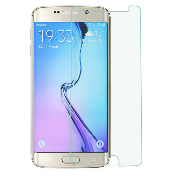 Samsung Galaxy S6 Edge - Standard Glass Screen Protector – Red Zombie